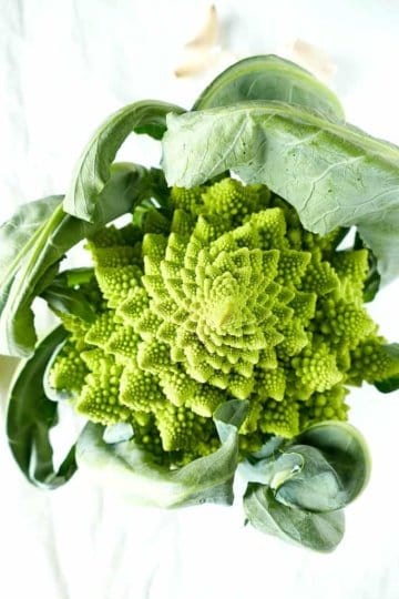 Garlic and Lemon Roasted Romanesco Cauliflower - It's a Veg World After ...