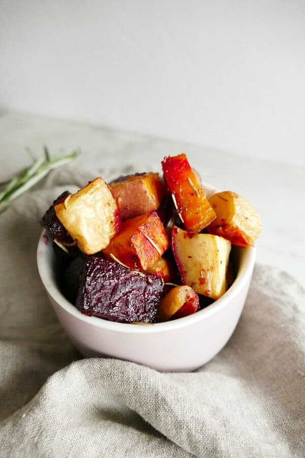 Savory Roasted Root Vegetables - It's a Veg World After All®