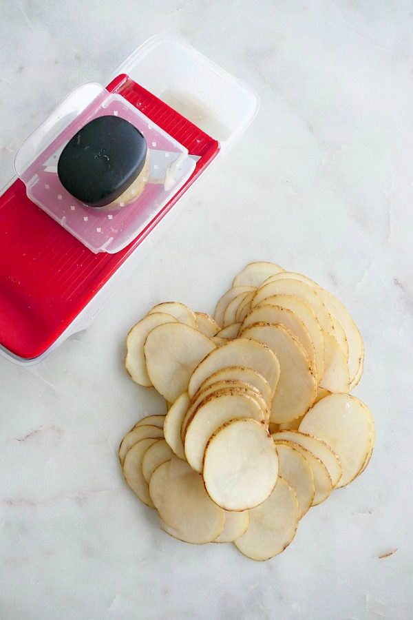 Coconut Cinnamon Irish Potato Chips - It's a Veg World After All®