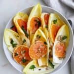 Endive Orange Salad with Tahini Dressing - It's a Veg World After All®