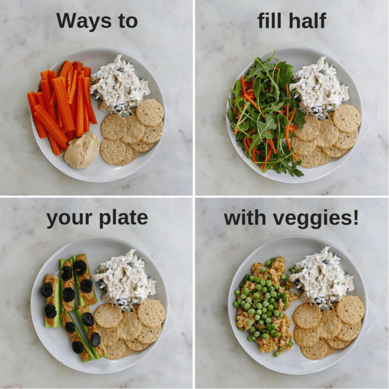 Ways to Fill Half Your Plate with Veggies - It's a Veg World After All®