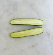 How to Dice a Cucumber - It's a Veg World After All®