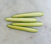 How to Dice a Cucumber - It's a Veg World After All®