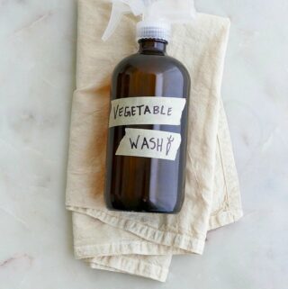 How to Make Homemade Vegetable Wash - It's a Veg World After All®