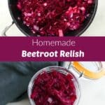 Homemade Beetroot Relish Recipe - It's a Veg World After All