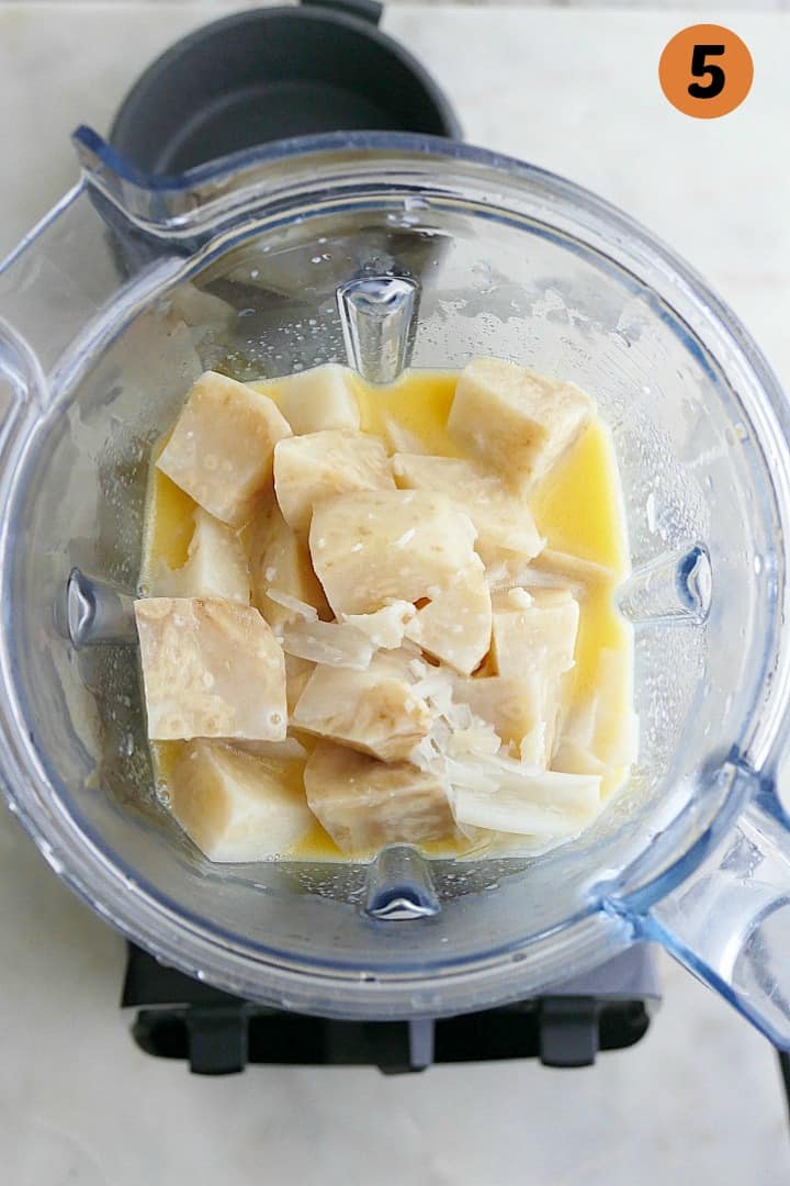 Creamy Celeriac Mash Recipe - It's a Veg World After All®