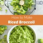 How to Make Riced Broccoli (with Video!) - It's a Veg World After All®