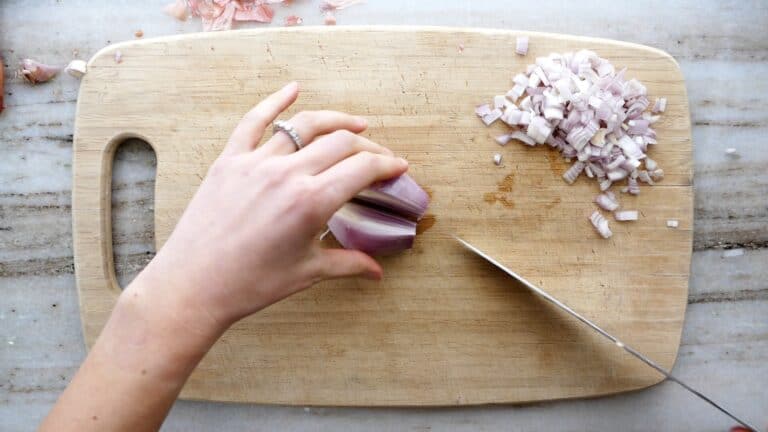 How to Cut Shallots (3 Ways) - It's a Veg World After All®