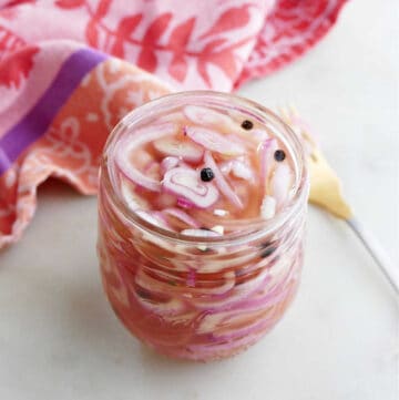 Quick Pickled Shallots Recipe - It's a Veg World After All®
