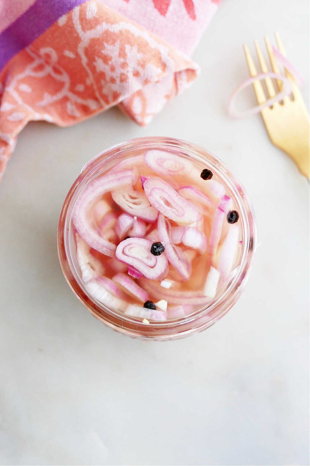 Quick Pickled Shallots Recipe - It's a Veg World After All®