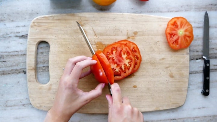 How to Cut Tomatoes (with video) - It's a Veg World After All®