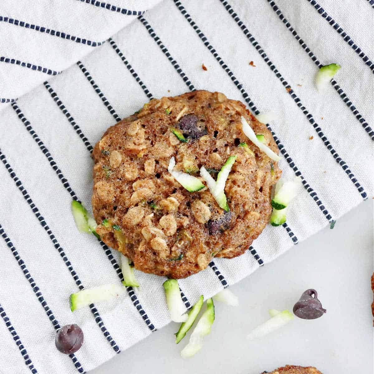 Zucchini Chocolate Chip Cookies - It's a Veg World After All®