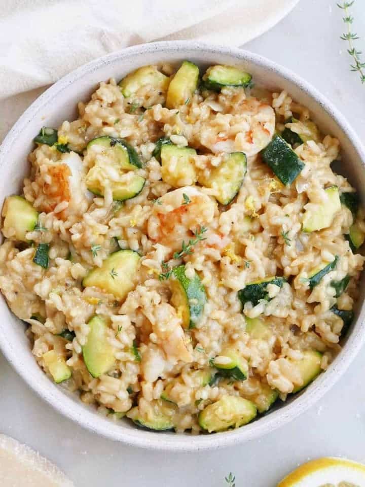 Chicken and Leek Risotto - It's a Veg World After All®