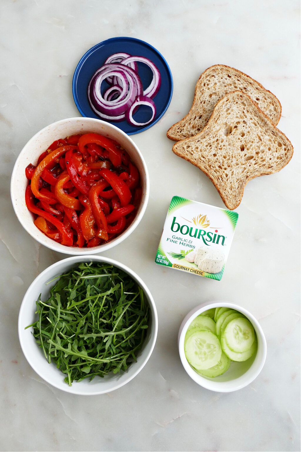 The Best Veggie Cheese Sandwich - It's a Veg World After All®
