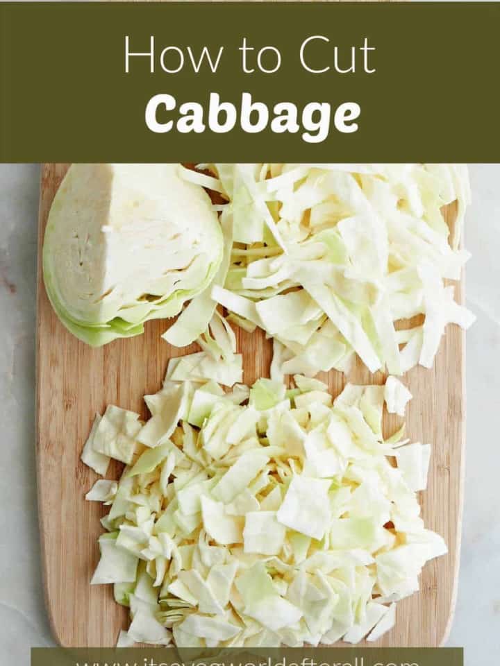 How to Freeze Cabbage - It's a Veg World After All®