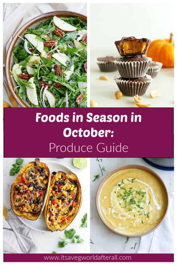 Foods in Season in October - It's a Veg World After All®