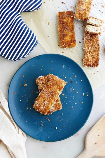 Vegan Crispy Panko Tofu - It's a Veg World After All®