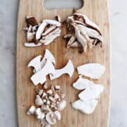 How to Cut Mushrooms - It's a Veg World After All®