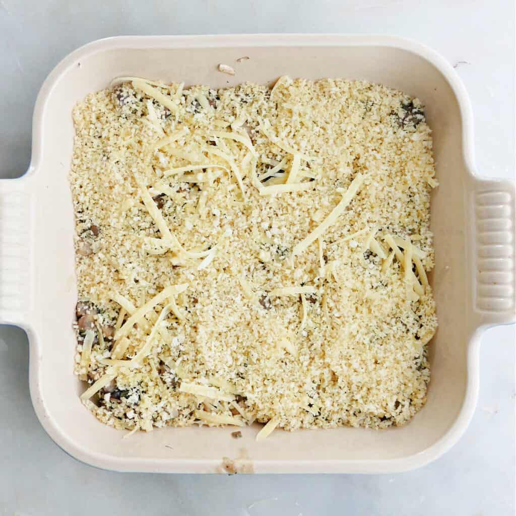 Mushroom Gratin - It's a Veg World After All®