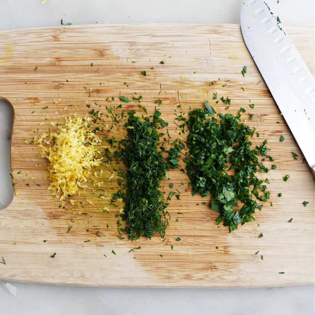 Healthy Celery Snack with Herbed Mascarpone - It's a Veg World After All®