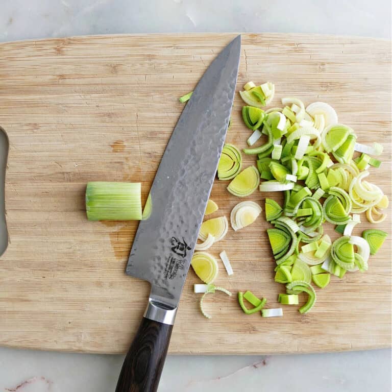 How to Freeze Leeks - It's a Veg World After All®