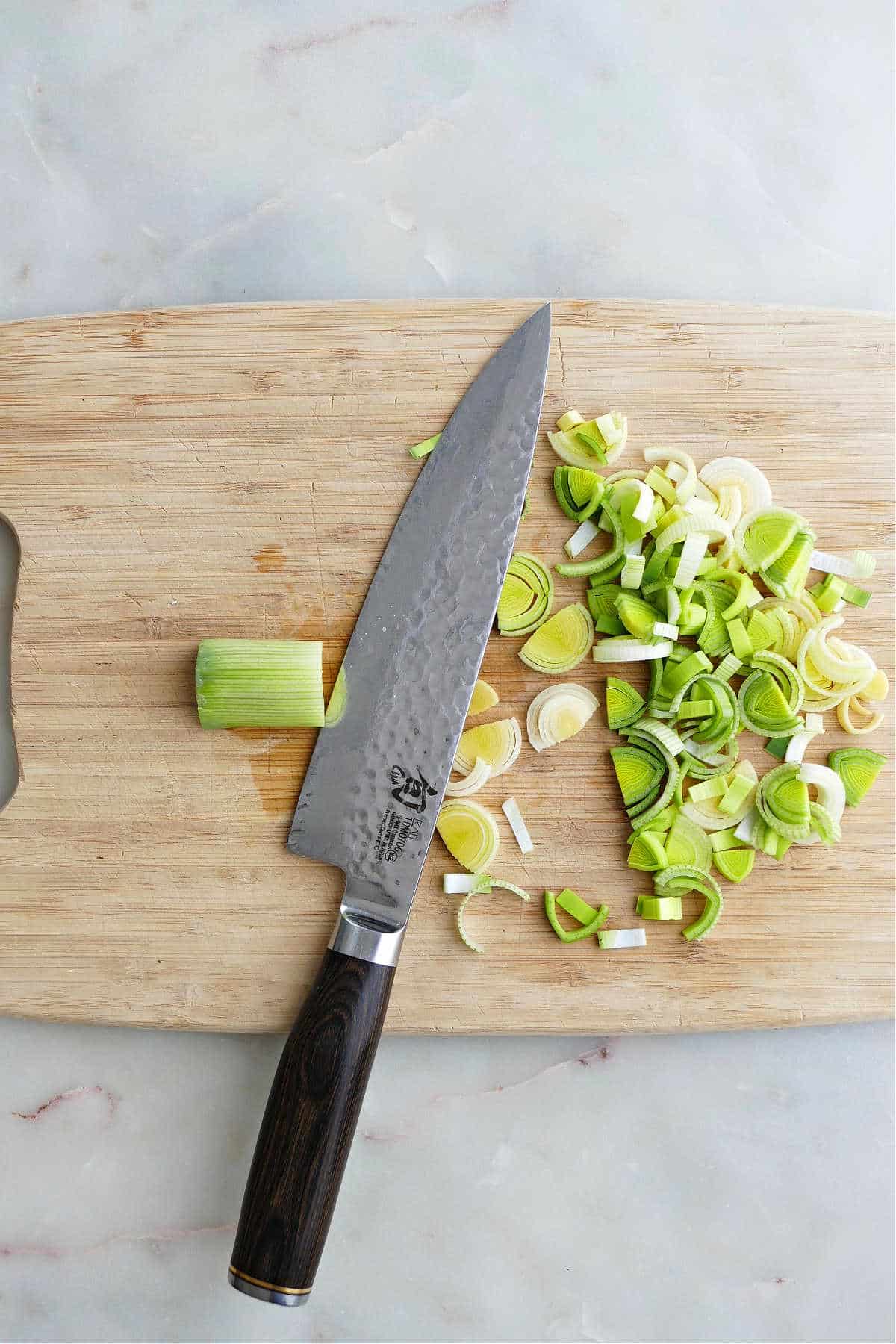 How to Cut Leeks - It's a Veg World After All®