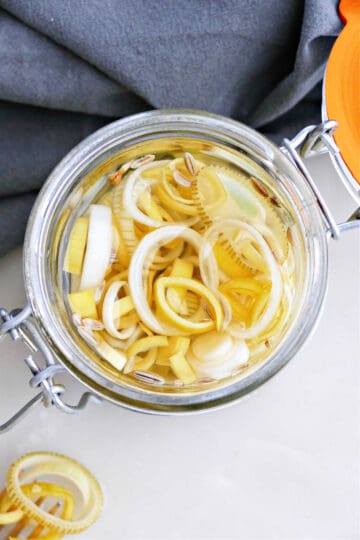 Pickled Leeks - It's a Veg World After All®