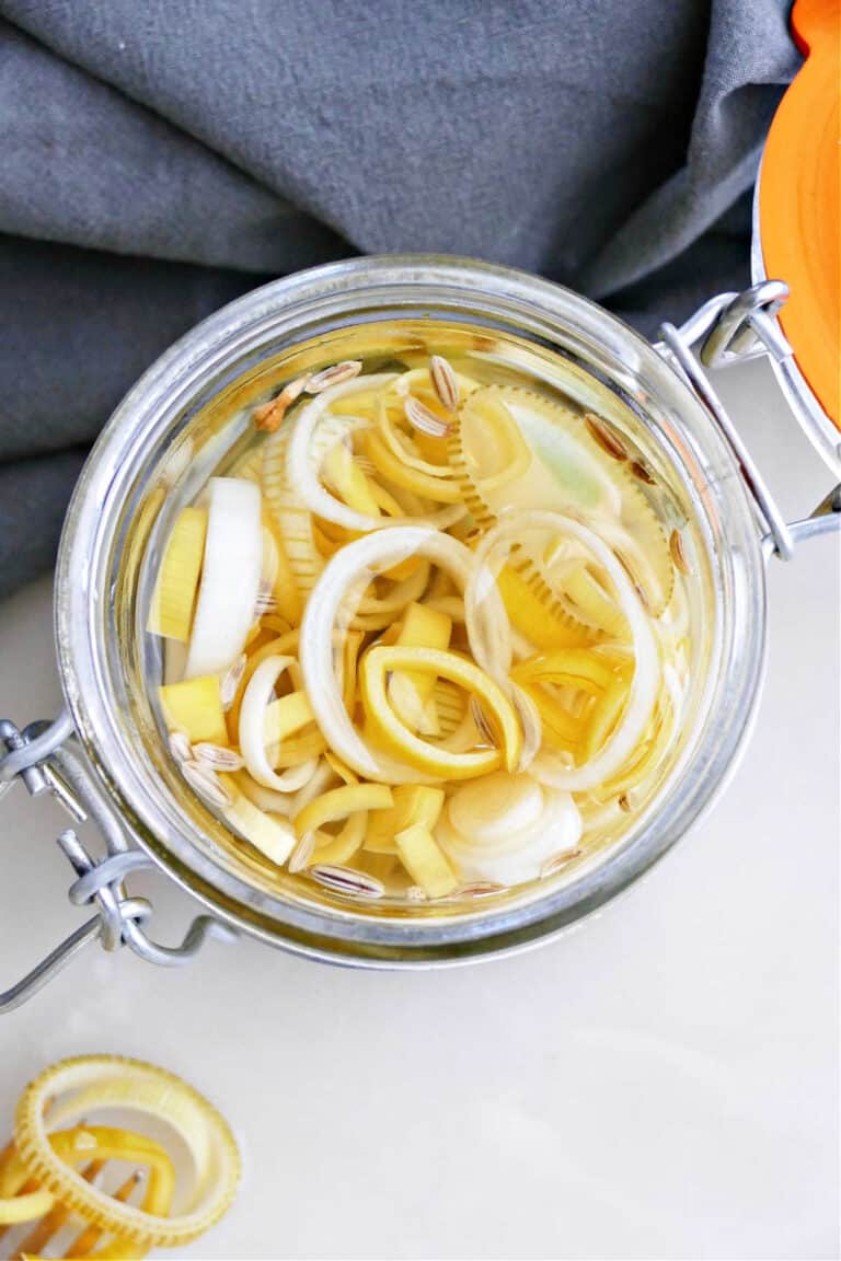 Pickled Leeks - It's a Veg World After All®