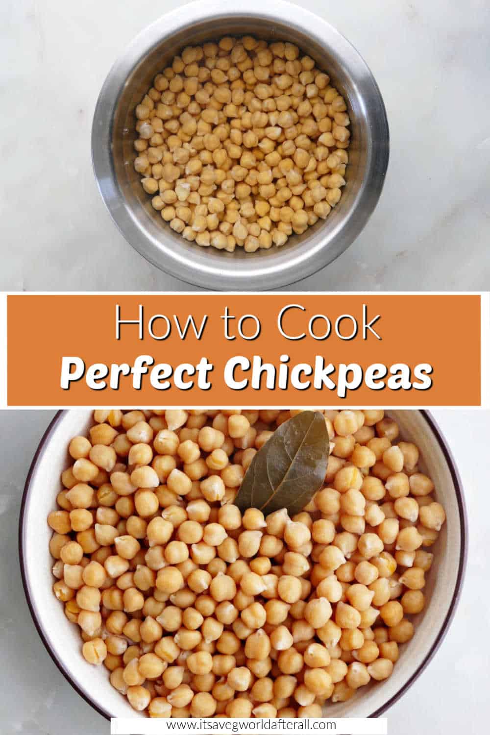 How to Cook Chickpeas on the Stovetop - It's a Veg World After All®