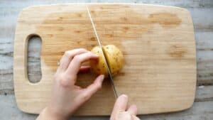 How to Cut Potatoes - It's a Veg World After All®