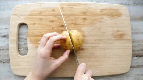 How to Cut Potatoes - It's a Veg World After All®