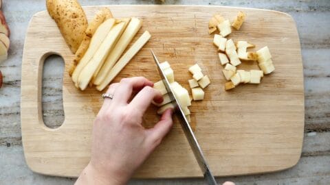 How to Cut Potatoes - It's a Veg World After All®