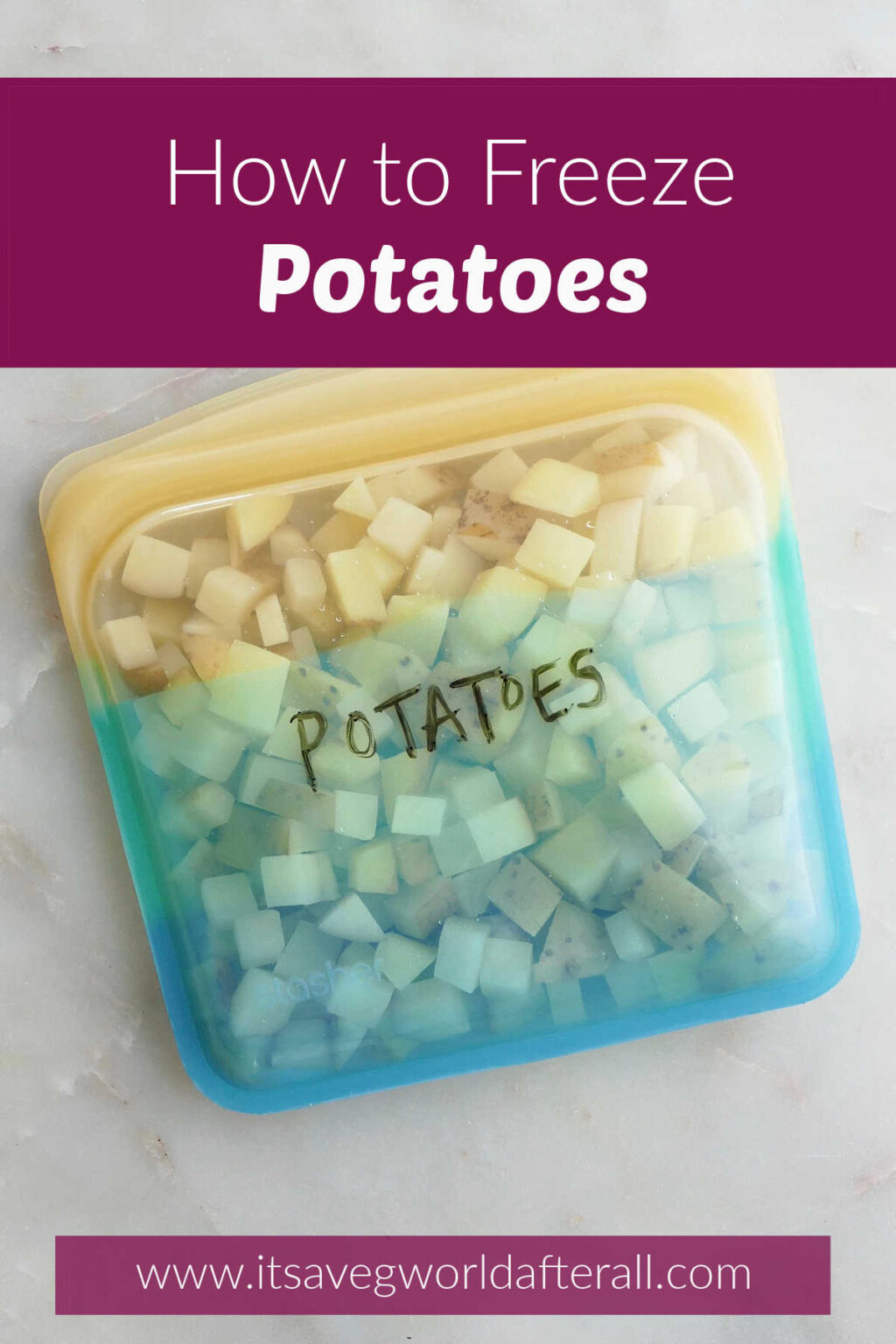How to Freeze Potatoes (for Roasting, Soups, and More) - It's a Veg ...