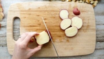 How to Cut Potatoes - It's a Veg World After All®