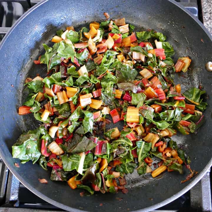 Steamed Swiss Chard - It's a Veg World After All®