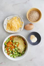 Homemade Baked Veggie Bites - It's a Veg World After All®