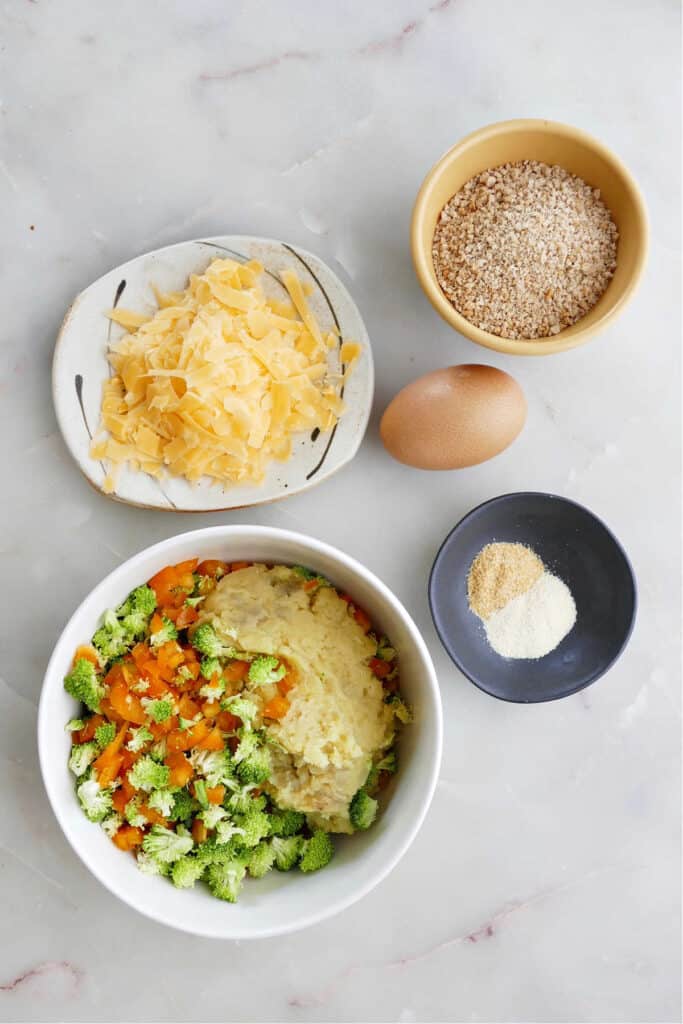 Homemade Baked Veggie Bites - It's a Veg World After All®