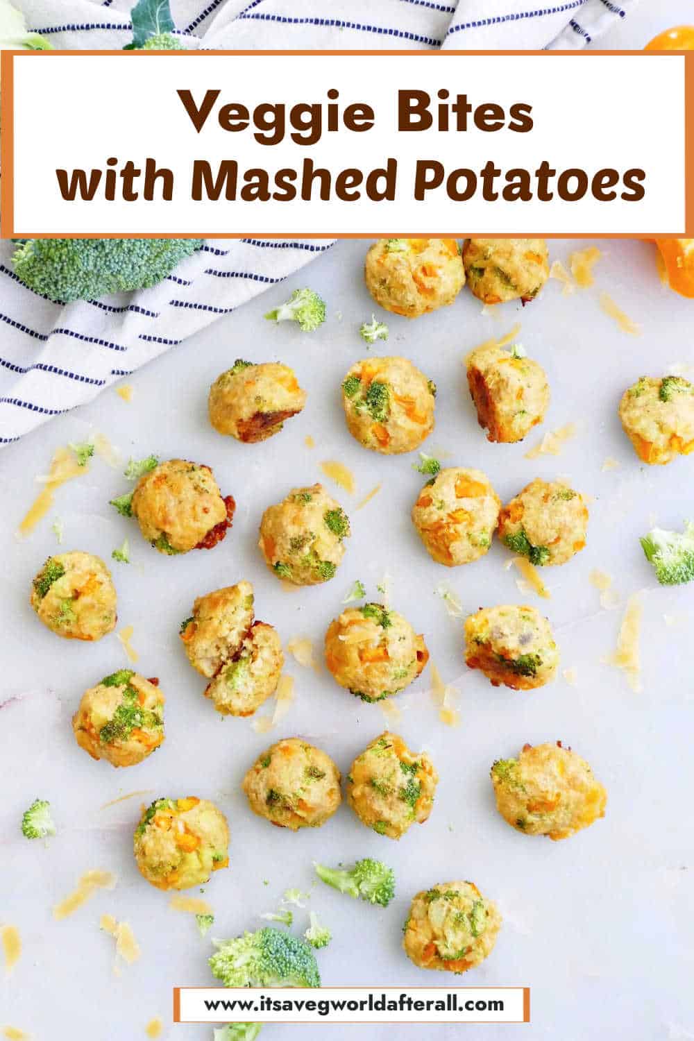 Homemade Baked Veggie Bites - It's a Veg World After All®