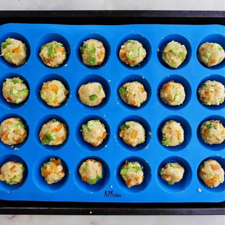 Homemade Baked Veggie Bites - It's a Veg World After All®