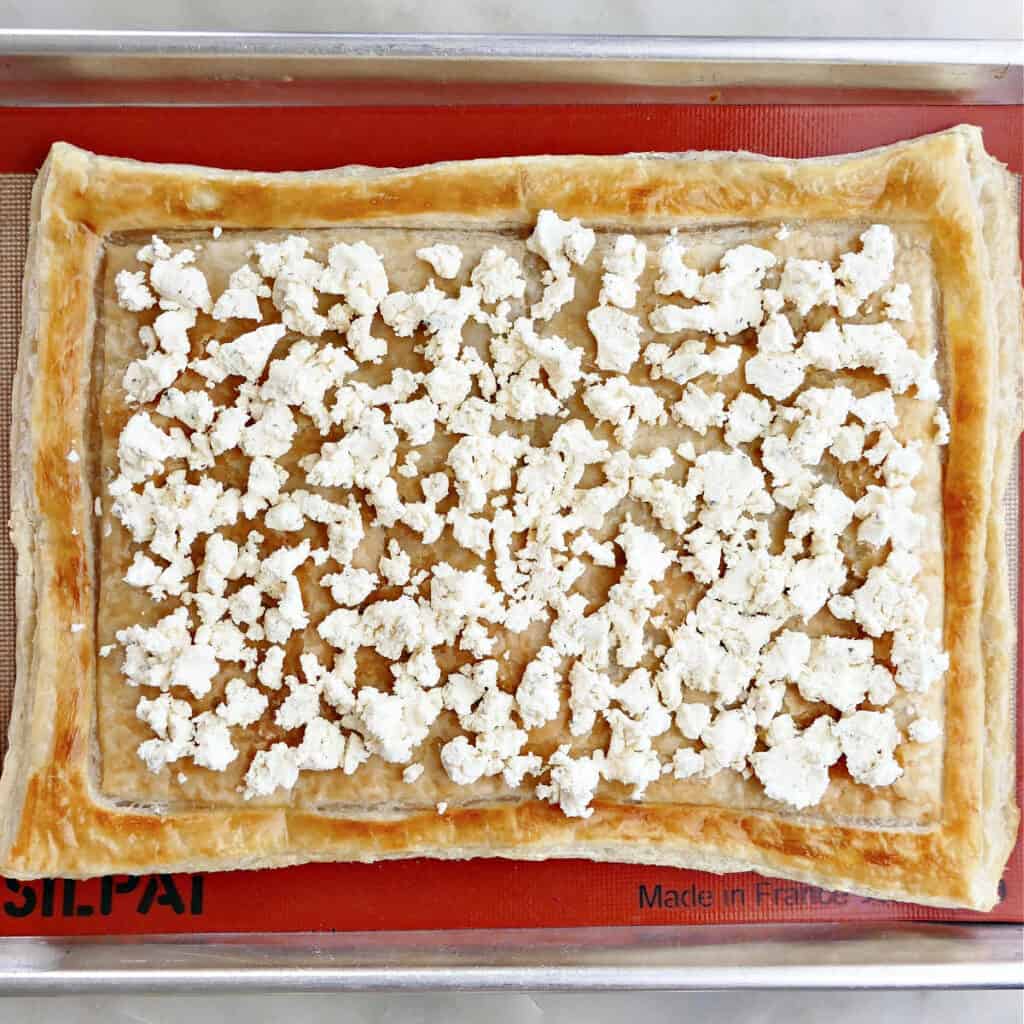 Roasted Cherry Tomato Tart with Puff Pastry - It's a Veg World After All®