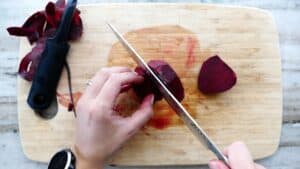 How to Cut Beets - It's a Veg World After All®