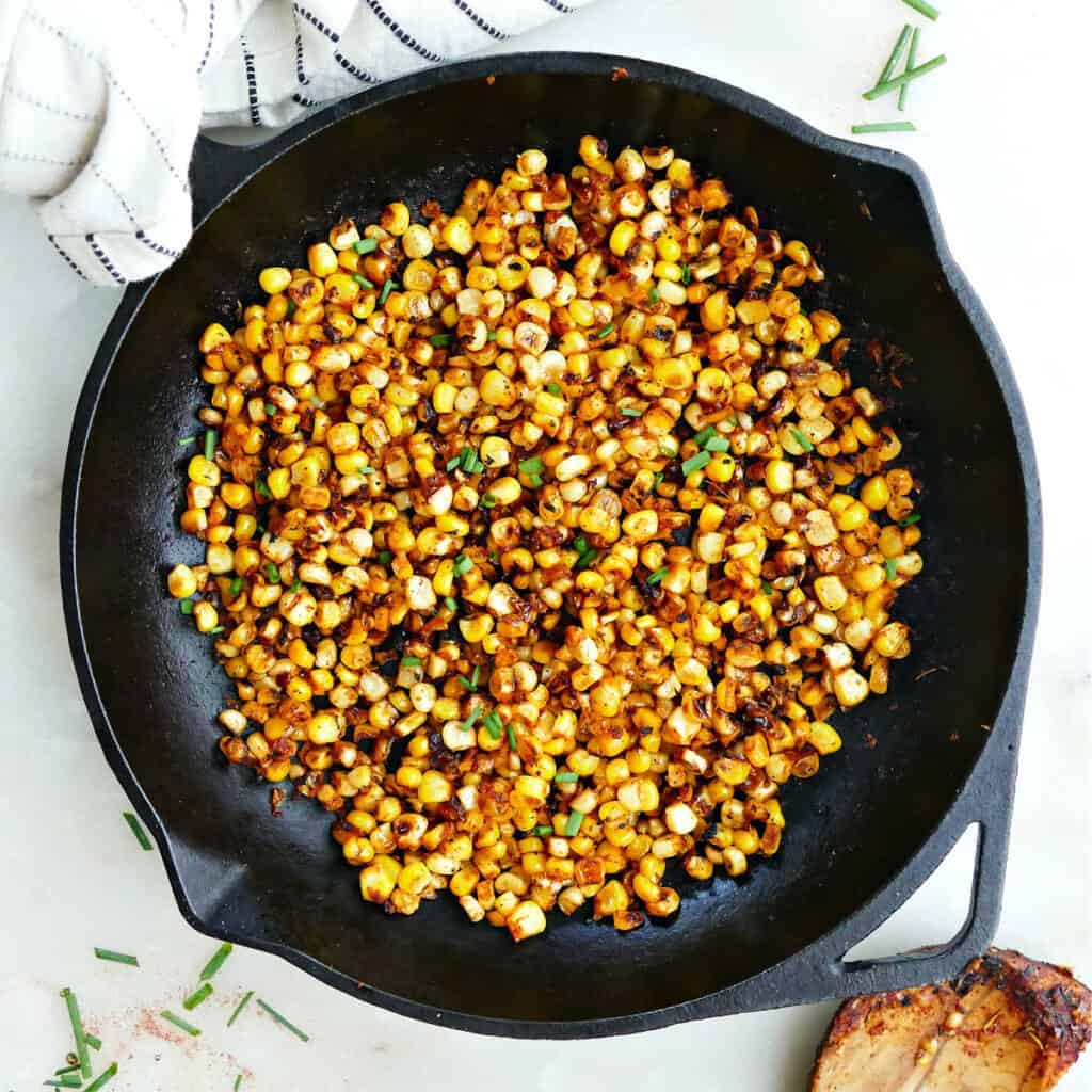 Blackened Corn - It's a Veg World After All®