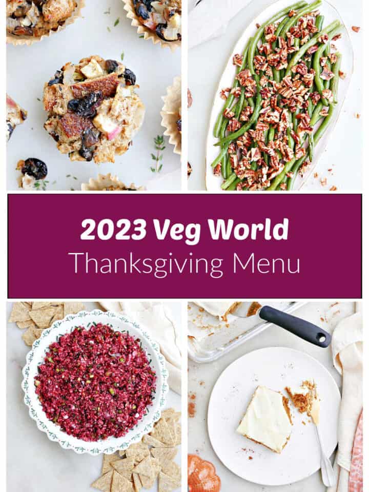 2022 Veg World Thanksgiving Menu and Prep Guide - It's a Veg World ...