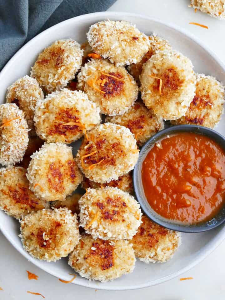 Homemade Veggie Tots (with 3 veggies!) - It's a Veg World After All®