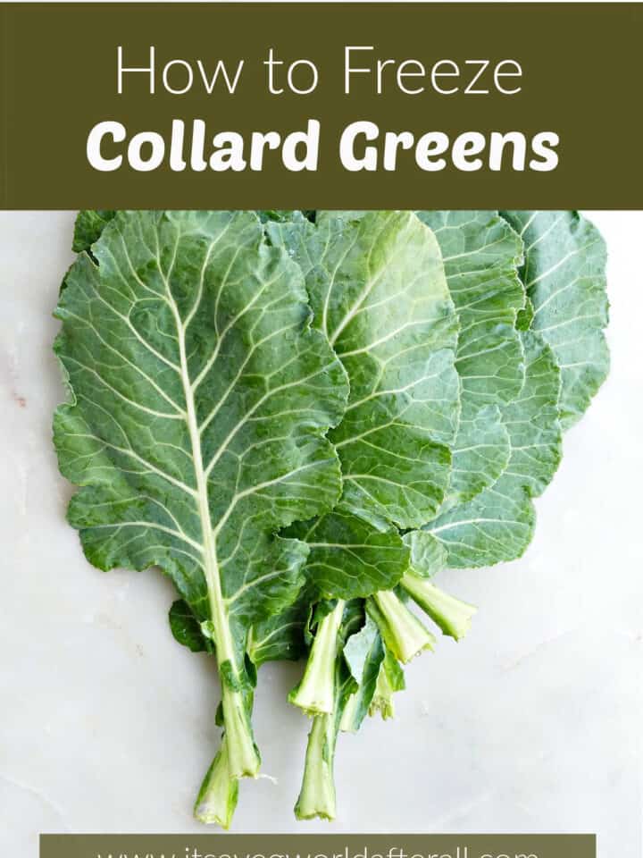 Slow Cooker Collard Greens - It's a Veg World After All®