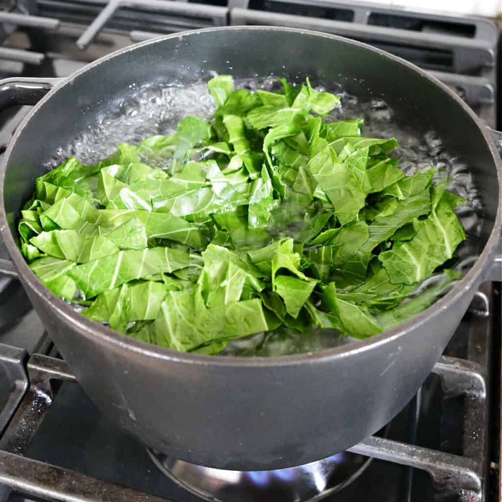 How to Freeze Collard Greens - It's a Veg World After All®