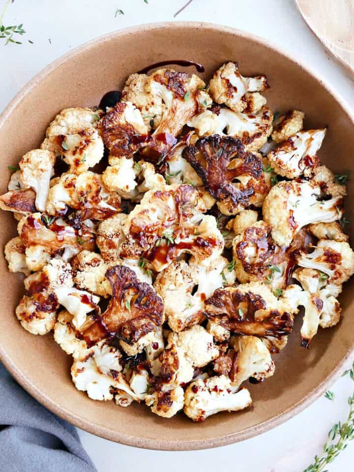 Roasted Frozen Cauliflower - It's a Veg World After All®