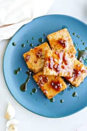 Maple Tofu with Soy and Dijon - It's a Veg World After All®