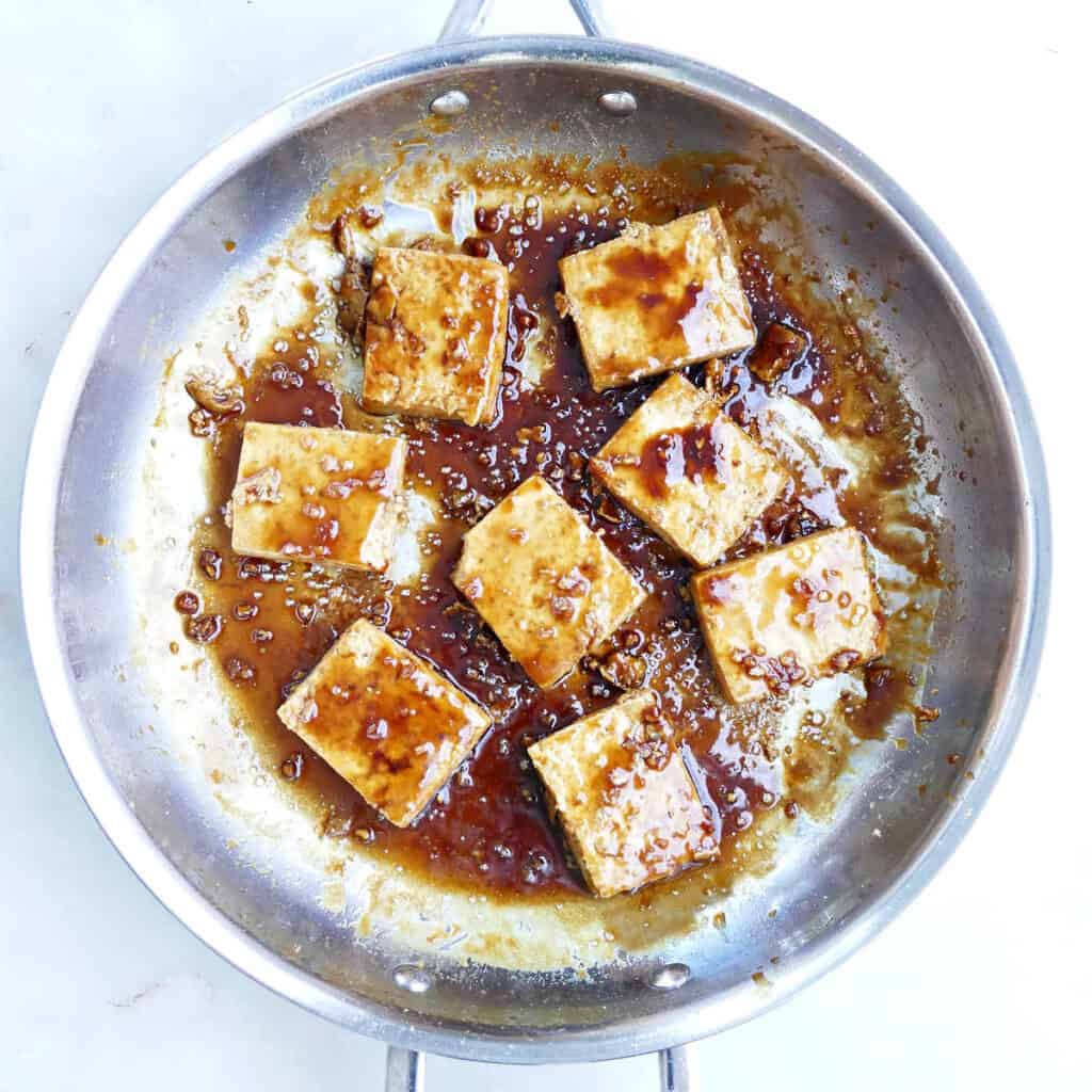 Maple Tofu with Soy and Dijon - It's a Veg World After All®
