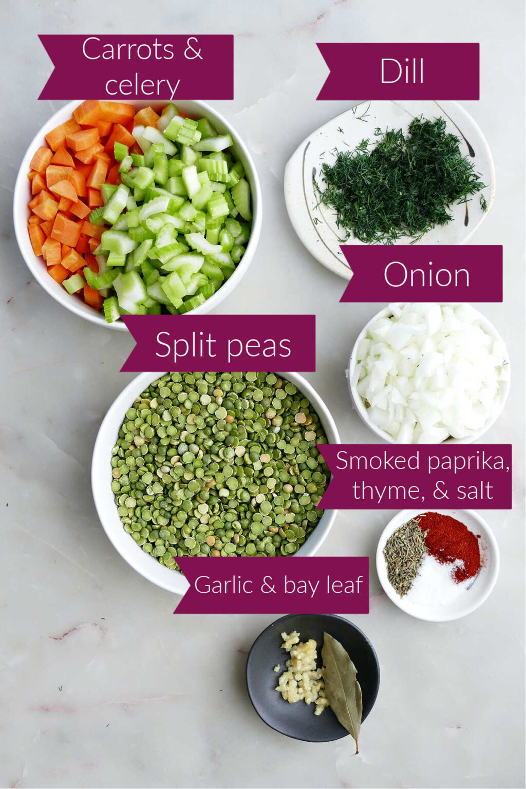 Split Pea and Carrot Soup (Vegan) - It's a Veg World After All®